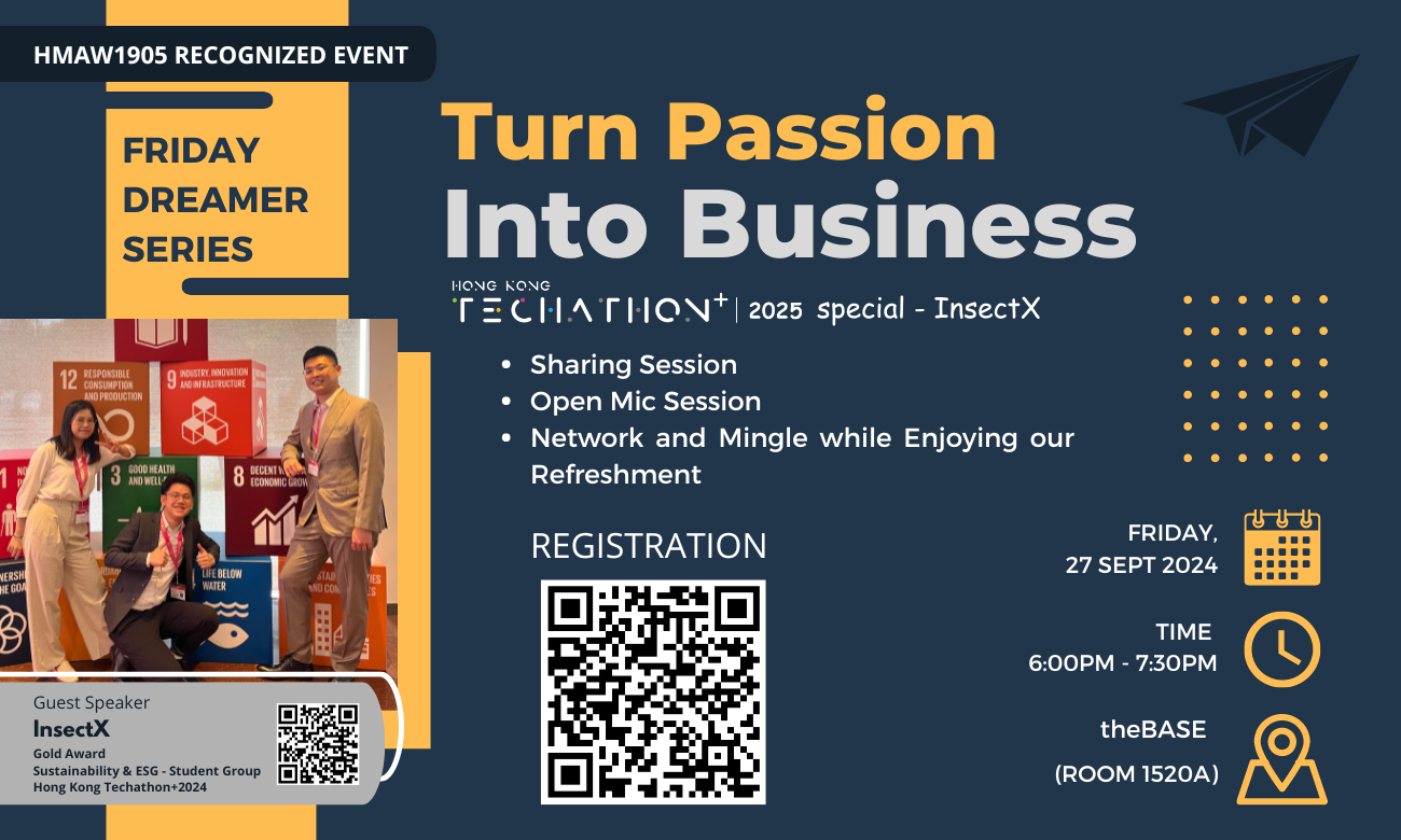 Friday Dreamer Series: Turn Passion into Business Techathon Special - InsectX | Entrepreneurship ...